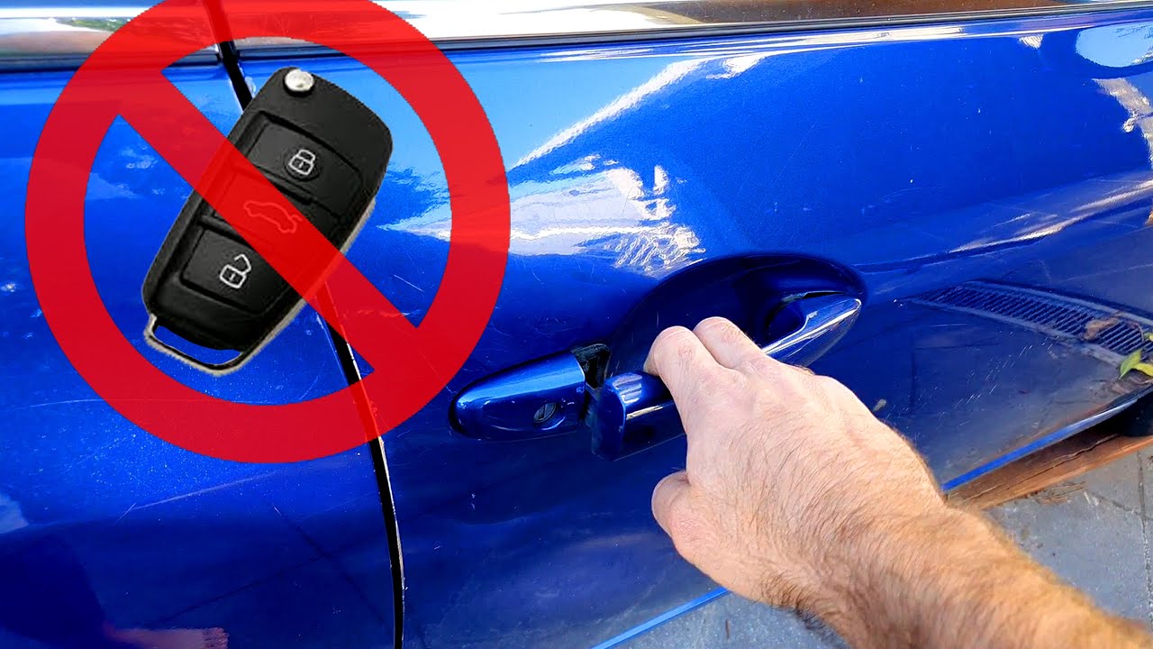 Como Abrir Un Carro Sin Llaves En 10 Segundos