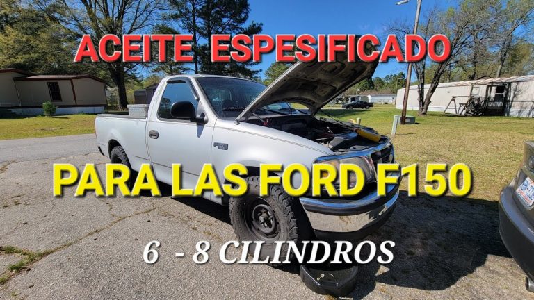 Cuántos litros de aceite lleva el motor 4.2 ford 】 - El mundo del motor