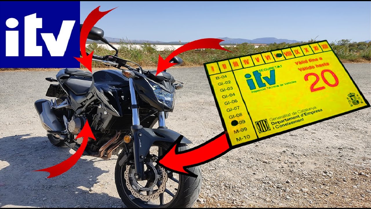 Dónde poner la pegatina de la itv en una moto 】 - El mundo del motor