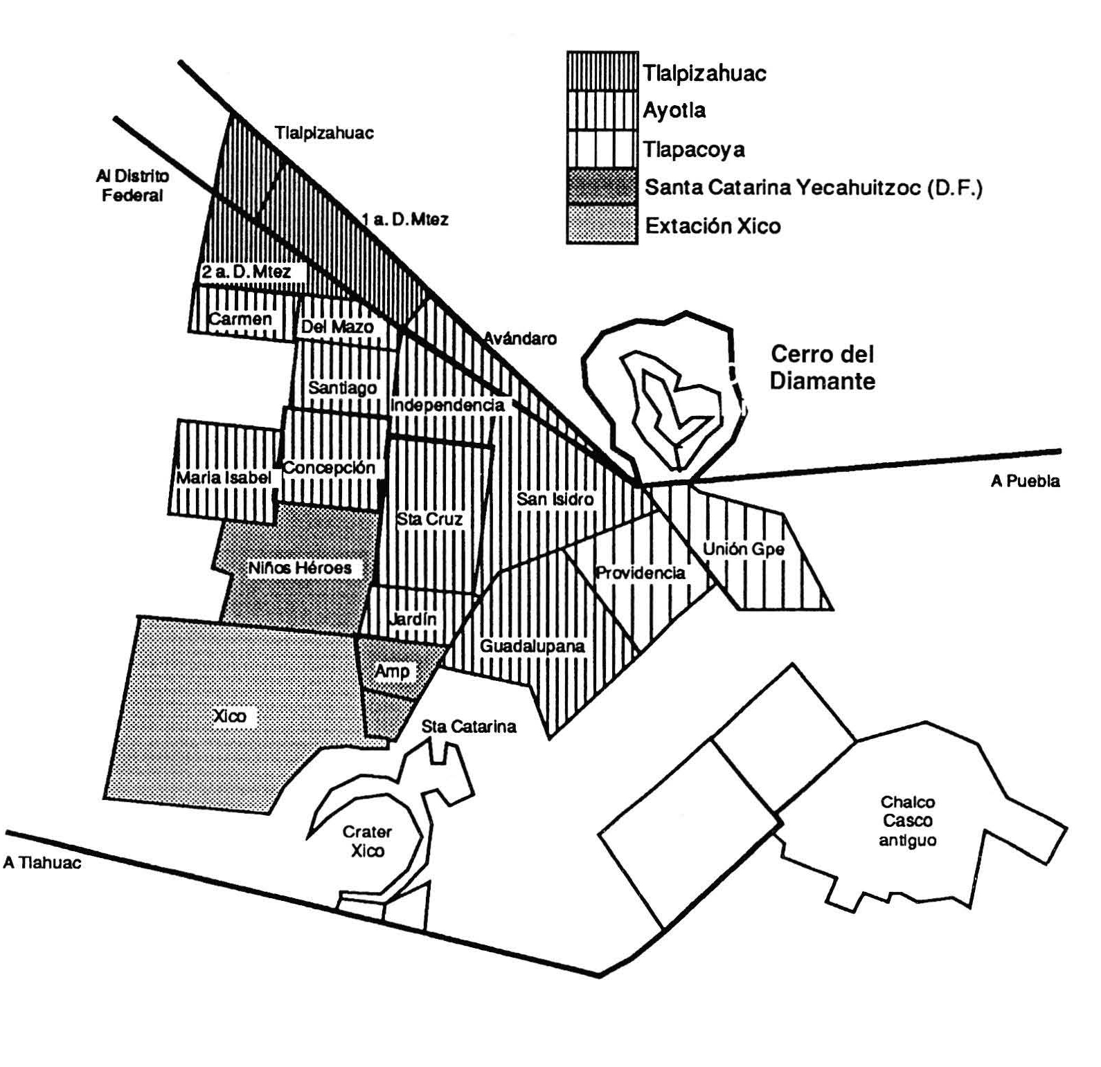 Mapa de valle de chalco por colonias 】 - El mundo del motor